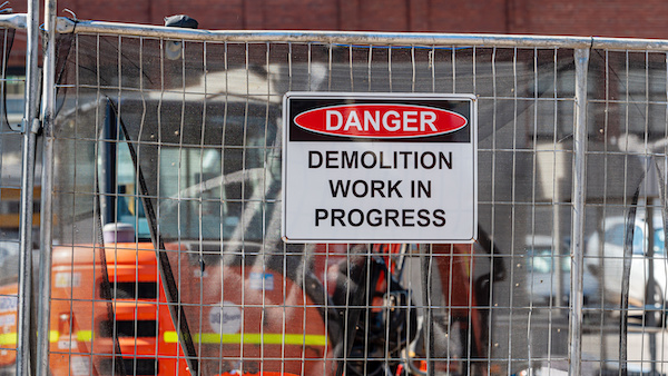 Demolition Work Hazards and Construction Injuries | Tabor Law Firm, P.A.